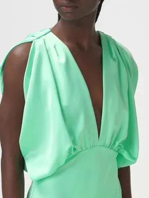 Pinko Draped Maxi Dress