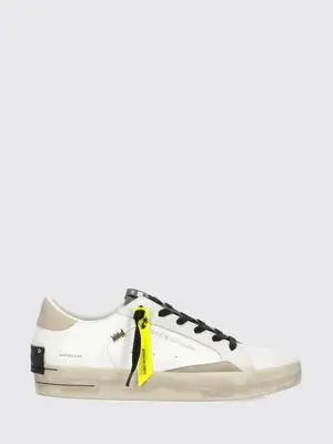 CRIME LONDON Sk8 Deluxe Leather Sneakers - White