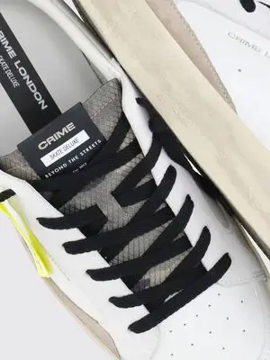 CRIME LONDON Sk8 Deluxe Leather Sneakers