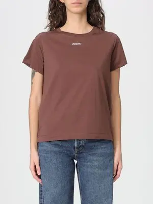 Pinko T-shirt Colour Brown