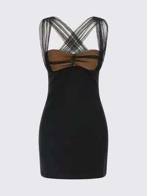 NENSI DOJAKA Mini Stretch Viscose Dress