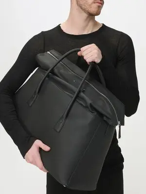 MAISON MARGIELA 5ac Grained Leather Travel Bag