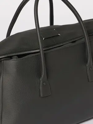 MAISON MARGIELA 5ac Grained Leather Travel Bag