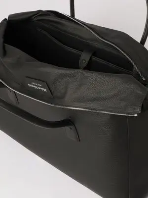 MAISON MARGIELA 5ac Grained Leather Travel Bag