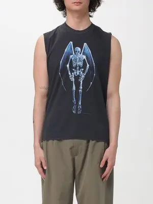 Our Legacy Cotton Tank Top With Graphic Print - Black