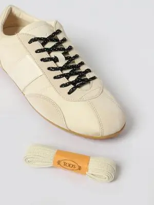 TOD'S T-marathon Suede And Nylon Sneakers