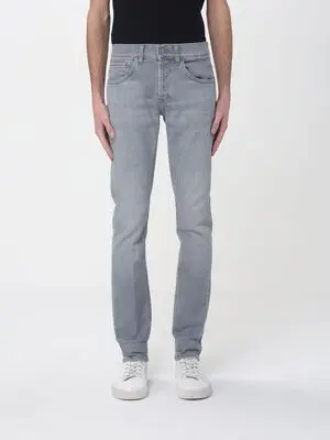 DONDUP Stretch Denim Slim Fit Jeans - Grey