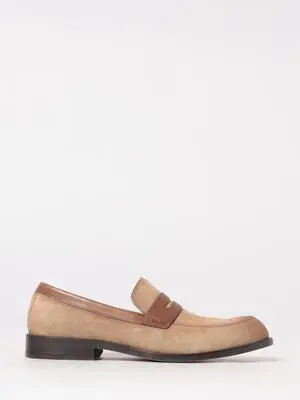 BOSS Suede Loafers Beige