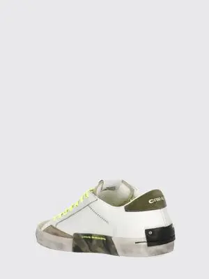 CRIME LONDON Distressed Leather Sneakers