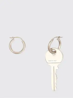 MAISON MARGIELA Brass Logo Earrings