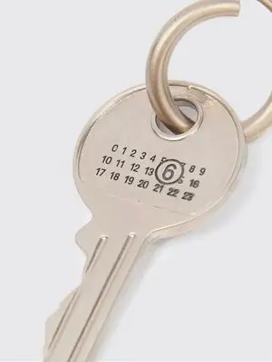 MAISON MARGIELA Brass Logo Earrings