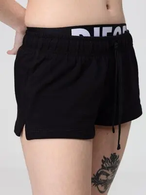 DIESEL® Cotton Blend Jogging Shorts