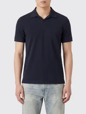 Giorgio Armani Polo Shirt Men Colour Blue