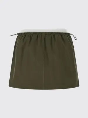 Alexander Wang Cotton Mini Skirt - Green