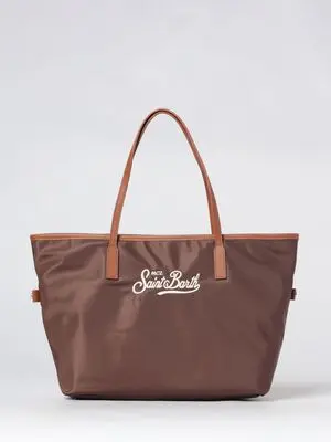 MC2 SAINT BARTH Nylon Shoulder Bag With Logo - Brown