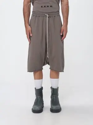 Rick Owens Cotton Jogging Shorts - Grey