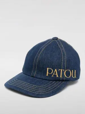 PATOU Embroidered Baseball Cap - Blue
