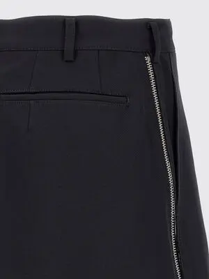 Comme Des Garçons Knee-length Polyester Crêpe Chino Shorts