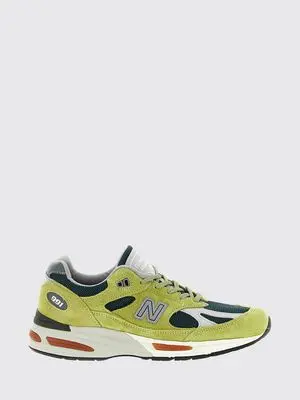 NEW BALANCE Multi Made Inv2 Suede And Mesh Sneakers - Green