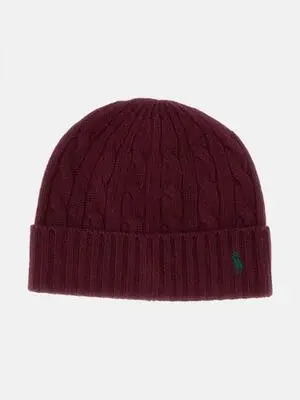 Polo Ralph Lauren Beanie Hat - Wine