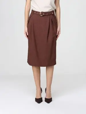 Pinko Skirt Colour - Brown