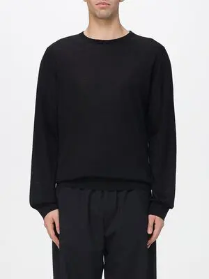 ROBERTO COLLINA Crew Neck Jumper - Black