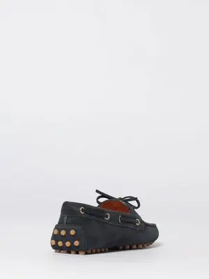 TOD'S Gommino Suede Boat Loafers - Blue