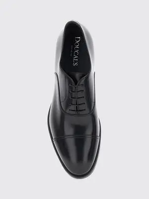 DOUCAL'S Oxford Formal Lace-up Shoes In Smooth Calfskin