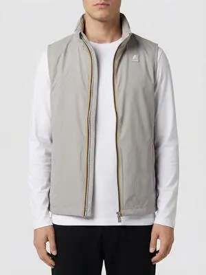 K-WAY Nylon Vest - Beige