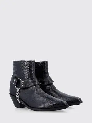 Junya Watanabe Leather Chain Detail Boots