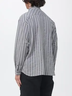 Oakley Fgl Fuel Ls Shirts 6.0 Striped Polyester Shirt - Grey 1
