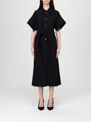 Pinko Belted Shirt Dress - Black