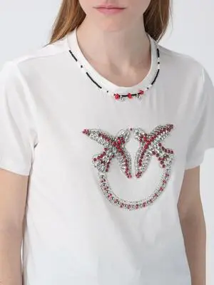 Pinko Embellished Crewneck T-shirt