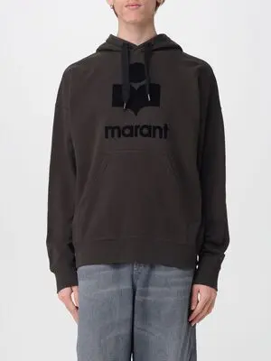 Isabel Marant Étoile Cotton Logo Hoodie - Black
