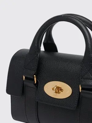 Mulberry Mini Bayswater Top Handle Bag In Full-grain Leather