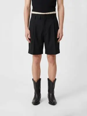 MAISON MARGIELA Tailored Wool Shorts - Black 1