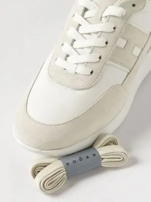Hogan Interactive³ Suede And Leather Sneakers