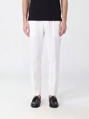 Herno Hero Gabardine Chino Trousers White