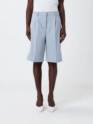 Pinko Crepe Shorts - Blue