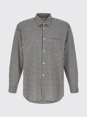 Comme Des Garçons Vichy Check Cotton Relaxed Fit Shirt