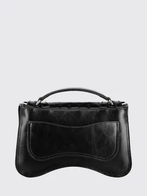 Philipp Plein Matelassé Leather Handbag With Hexagon Logo And Studs