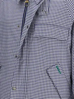 Barbour Plaid Cotton Shirt Jacket