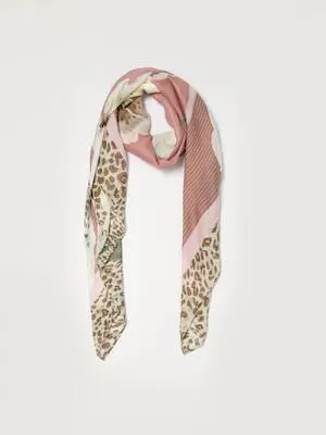 Liu Jo Printed Scarf - Pink