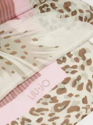 Liu Jo Printed Scarf - Pink