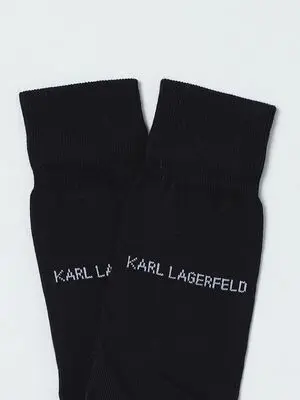 Karl Lagerfeld Crew Socks - Black
