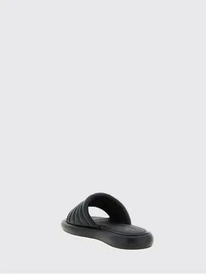 Pinko Quilted Logo Slides - Black