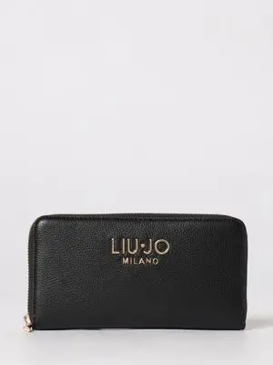Liu Jo Synthetic Leather Wallet - Black