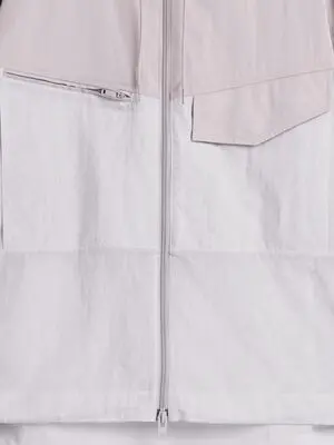 Y3 Nylon And Cotton Blend Windbreaker Jacket