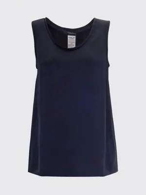 Max Mara Basic Satin Top - Blue