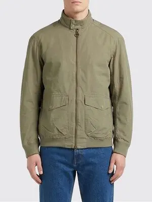 Barbour Matley Cotton Bomber Jacket - Green